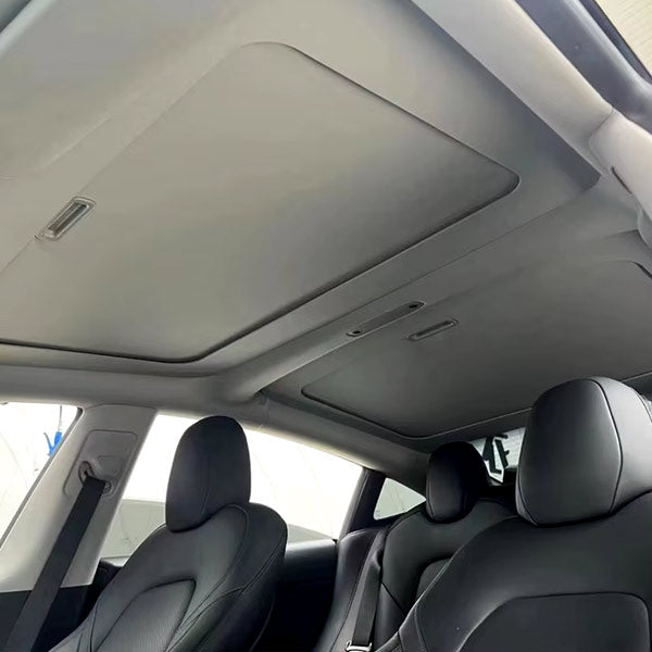 Panoramic roof sun visor | Tesla Model Y