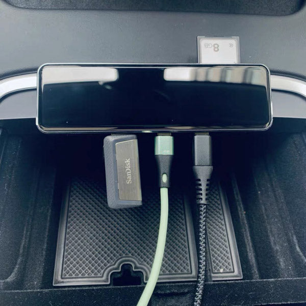 HUB USB socket Tesla Model 3 / Y 2020 - 2023 | Model Sports